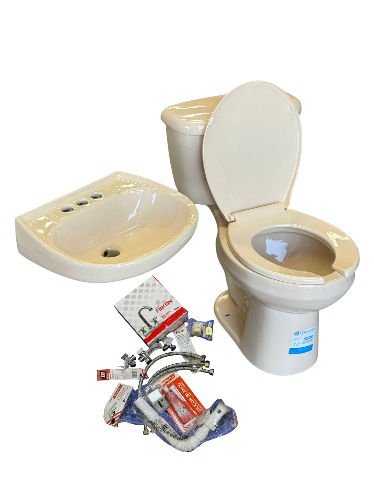 Paquete WC Redondo Marfil – Azulejera los Arcos